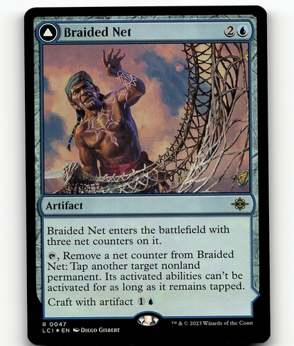 FOIL - MTG Braided Net 47 - The Lost Caverns of | eBay