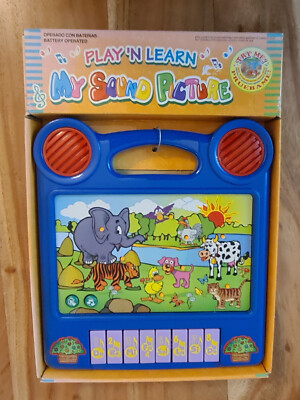 Vintage 1997 SOON CHENG TOYS KYDOS PLAY n LEARN My Sound Picture NOS ...