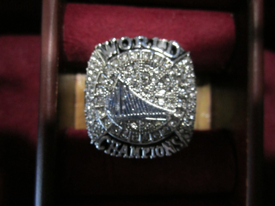 2017 World Champions Golden State Warriors FANS Ring ((KEVIN DURANT ...