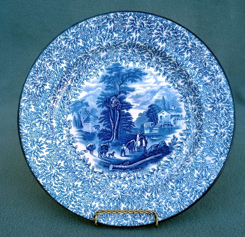 J Kent Fenton - Ye Olde Foley Ware - Luncheon / Dinner Plate - 9 3/4 ...