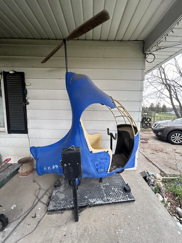 vintage helicopter Coin Op Ride For Kids, The Twirly Bird WORKS | eBay