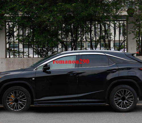 For Lexus RX350 450h 2016-2020 Chrome Trim Window Visor Vent Sun Rain ...