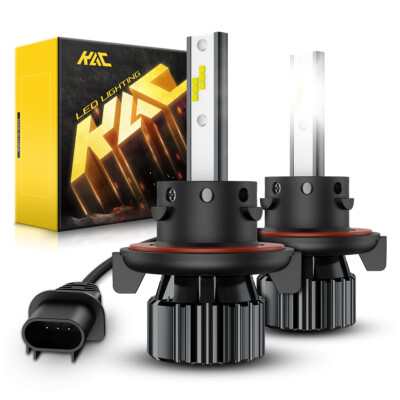 H13 9008 LED Headlight Bulbs Kit 30000W 3000000LM Hi/Lo Beam Super ...