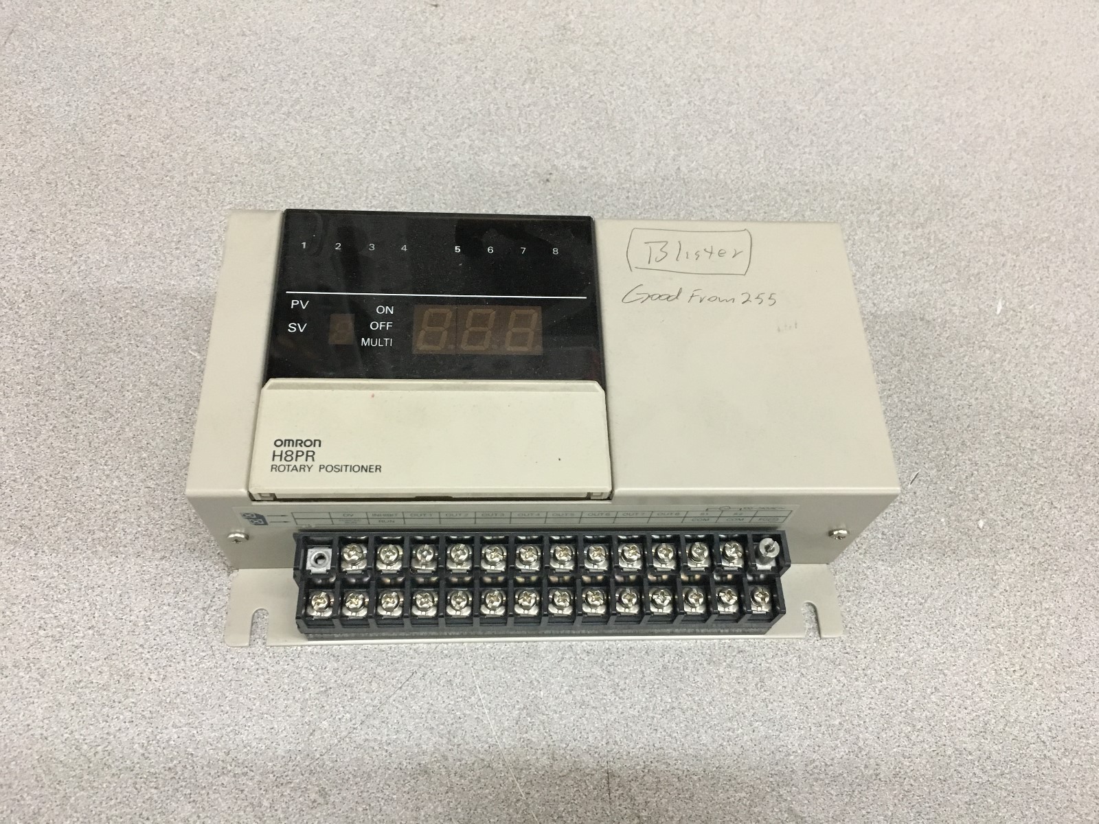 USED OMRON ROTARY POSITIONER H8PR-8 | eBay