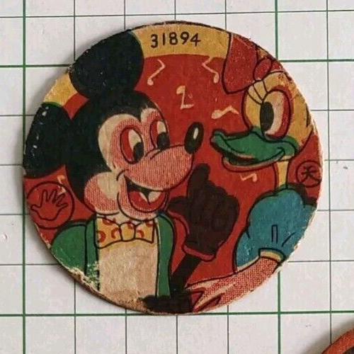 JAPAN CARD MICKEY MOUSE Daisy Duck MENKO CARD disney | eBay