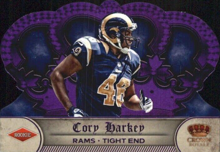 2012 Crown Royale - Cory Harkey #168 Purple /25 (RC) for sale online | eBay