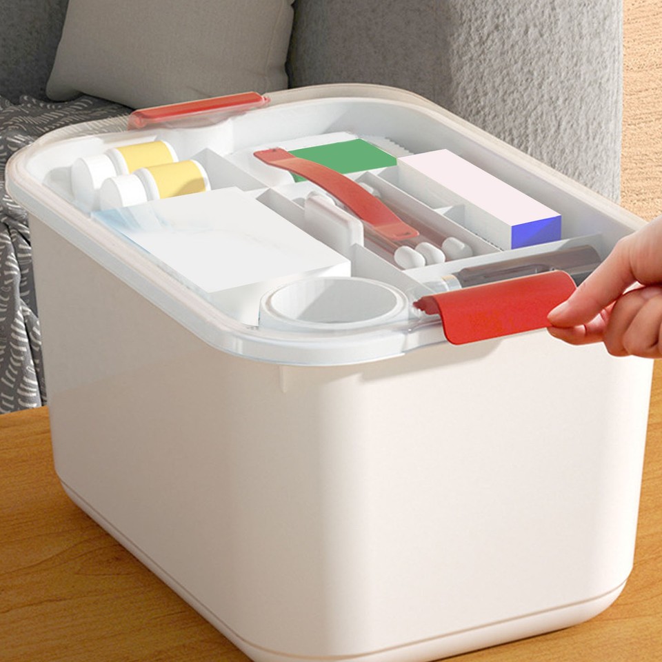 Emergency Box Multifunctional Large Capacity Multi Layer Plastic ...