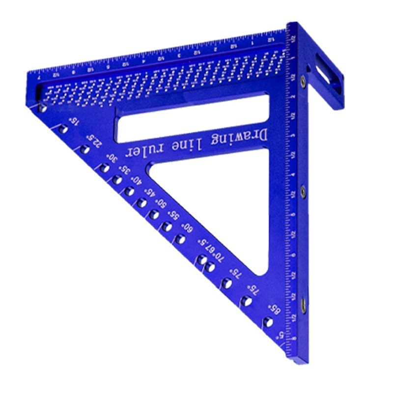 For Workshop Use Carpenter Square Preset Angles 15°-85° Etched Scale ...