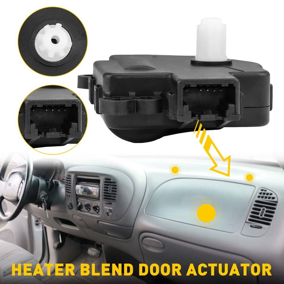 2) Fits 2010-2014 Ford F-150 AC AC Heater Blend Door Actuator Air Door ...