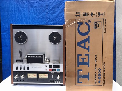 TEAC Vintage Stereo Tape Deck Model 6300 - WITH BOX | eBay