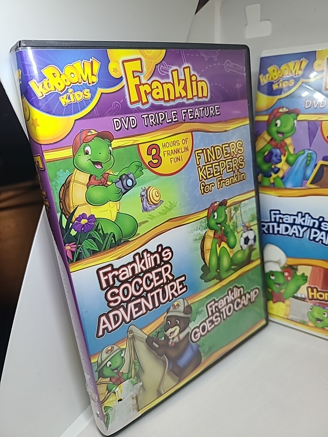 Franklin Triple Feature KaBOOM! Kids Lot of 3 DVD's | eBay