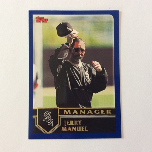 2003 Topps #267 Jerry Manuel Chicago White Sox | eBay