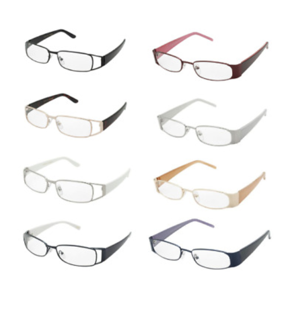 Designer Womens Reading Glasses 6 Pairs Lot Readers Strengths +1.00 to ...