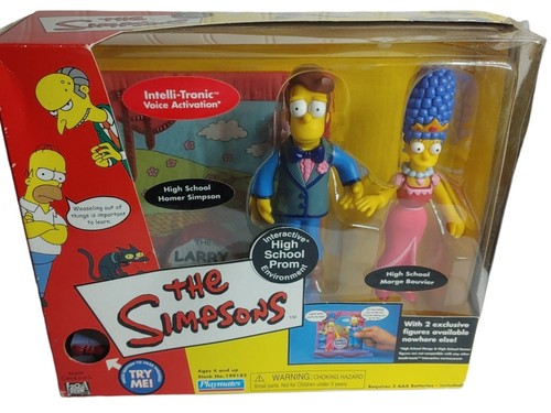 The Simpson’s High School Prom Intelli-Tronic Environment Playmates ...