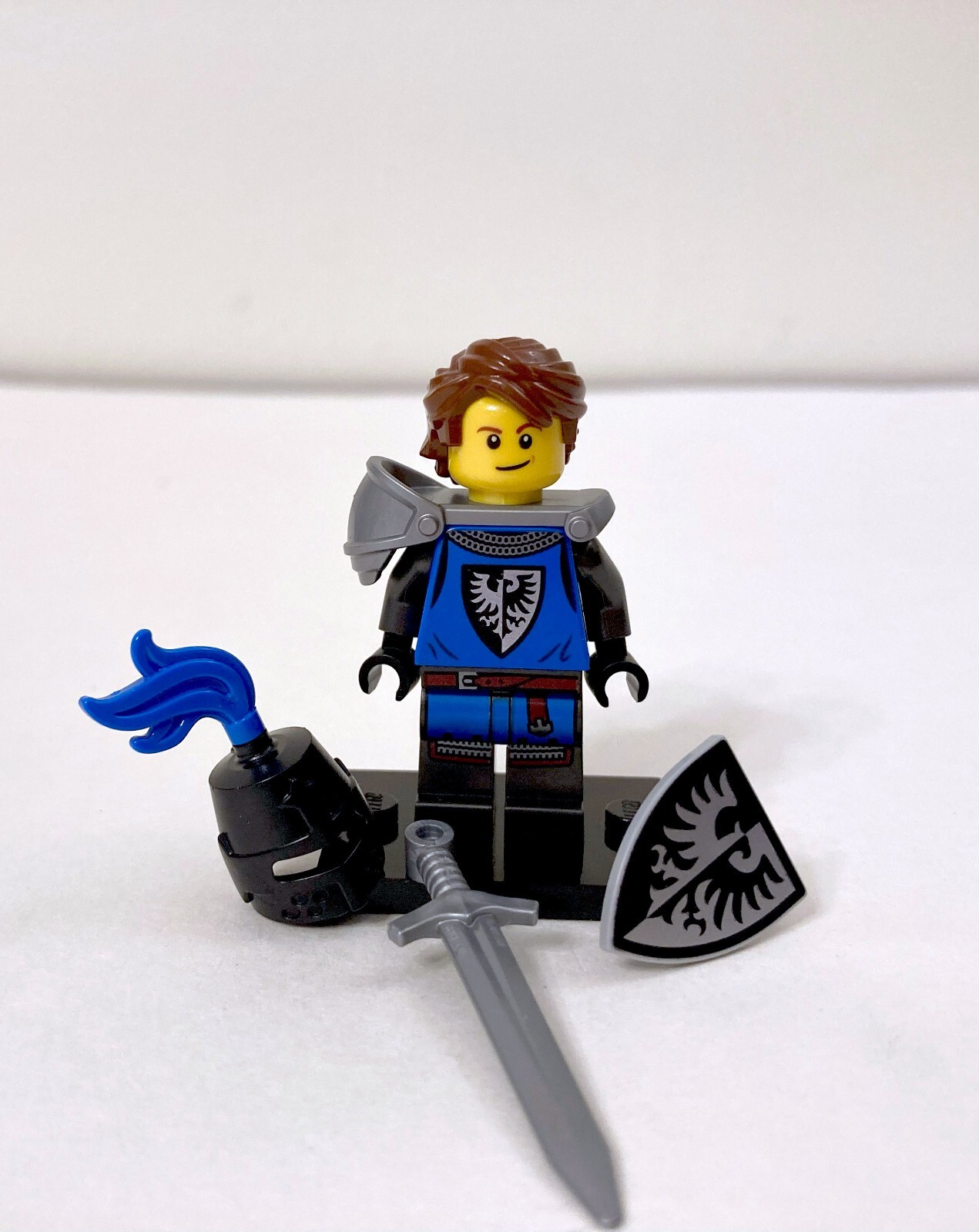 LEGO Castle Black Falcon Knights Minifig Set Of 3. | eBay