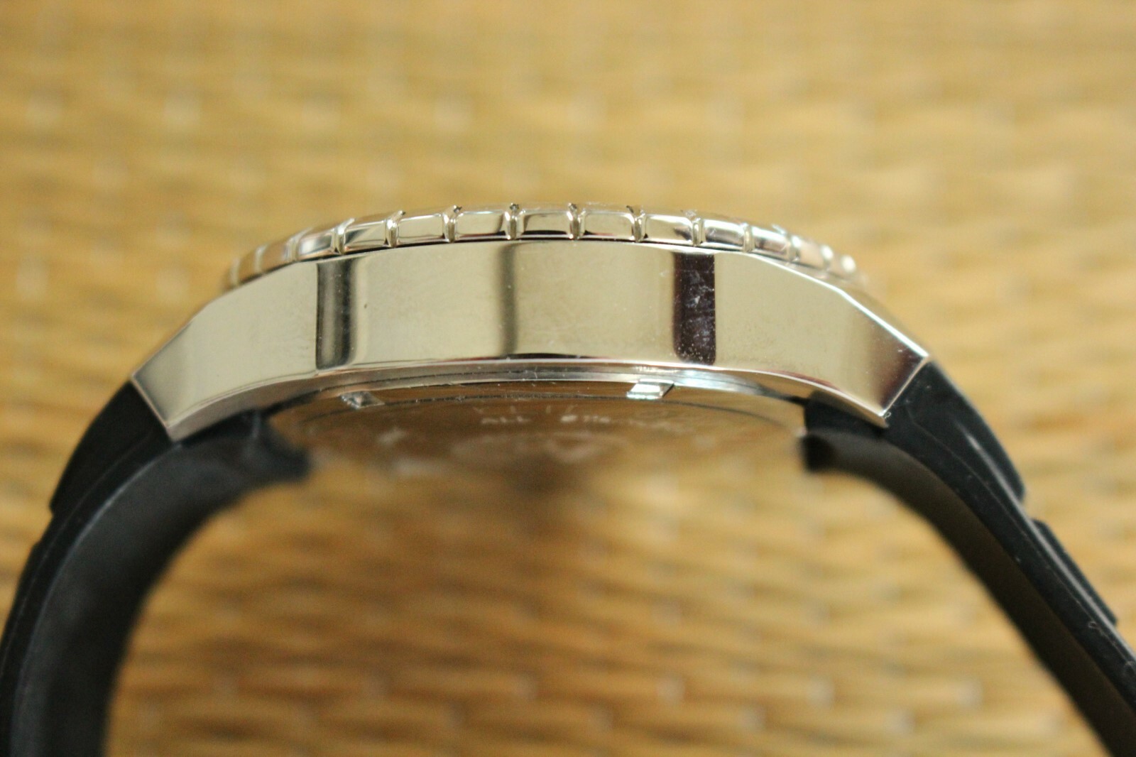 NIB CLEAN UN-ISSUED INSCRIBED ADI IDF ISRAEL BLK/BLK 200M QUARTZ WATCH ...