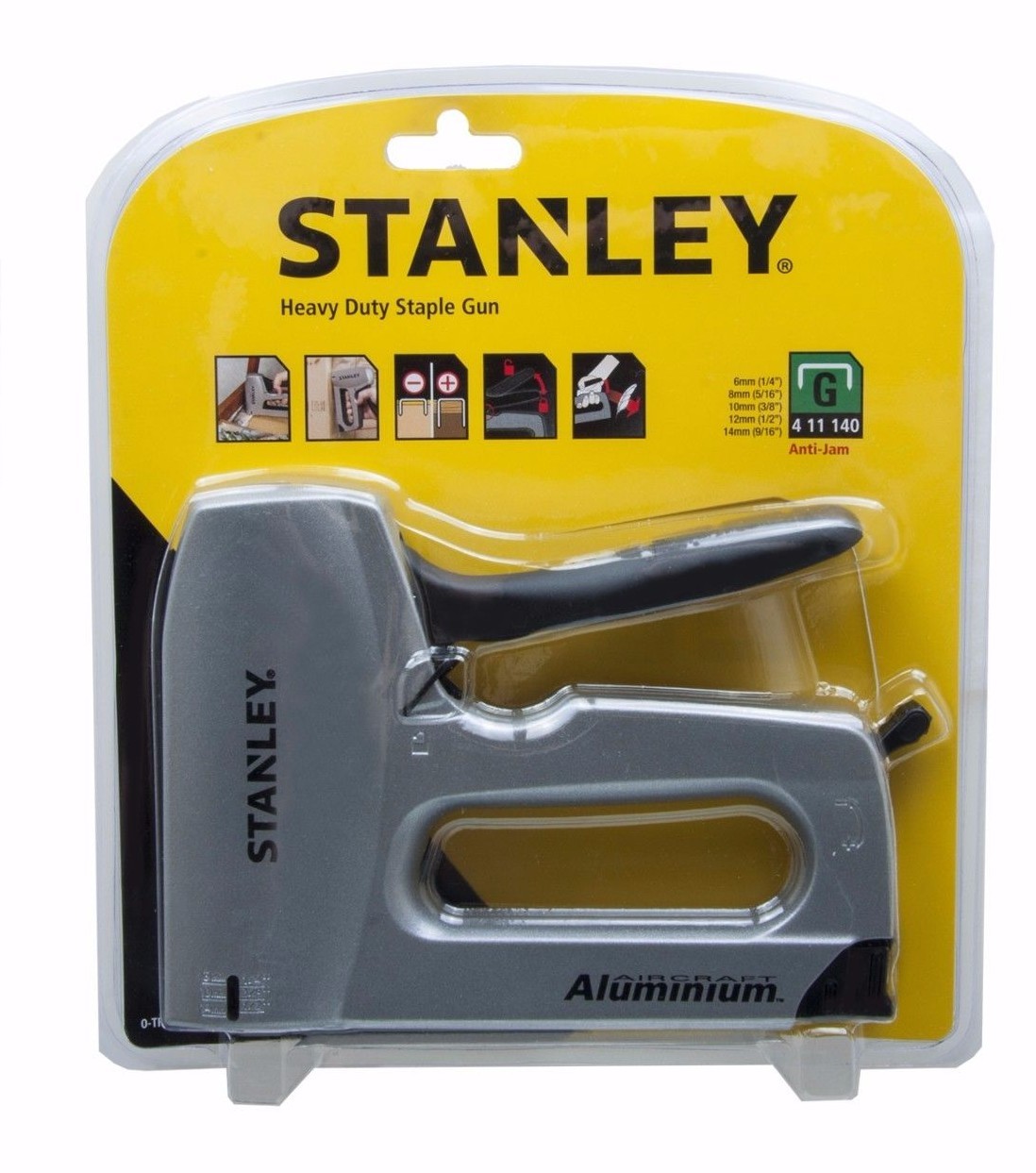 STANLEY 0-TR150HL SharpShooter Heavy Duty Aluminium Hand 6mm To14mm ...