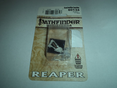 Reaper Pathfinder Miniatures Isabella Locke 60134 RPG D&D Mini Figure ...