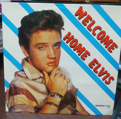 Welcome Home Elvis Elvis Presley LP Memphis Flag 8500 IMPORT (Vinyl ...