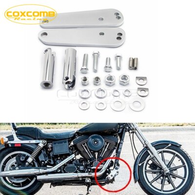 Highway Foot Forward Rest Foot Pegs For Harley Dyna Super Glide FXD Mid ...