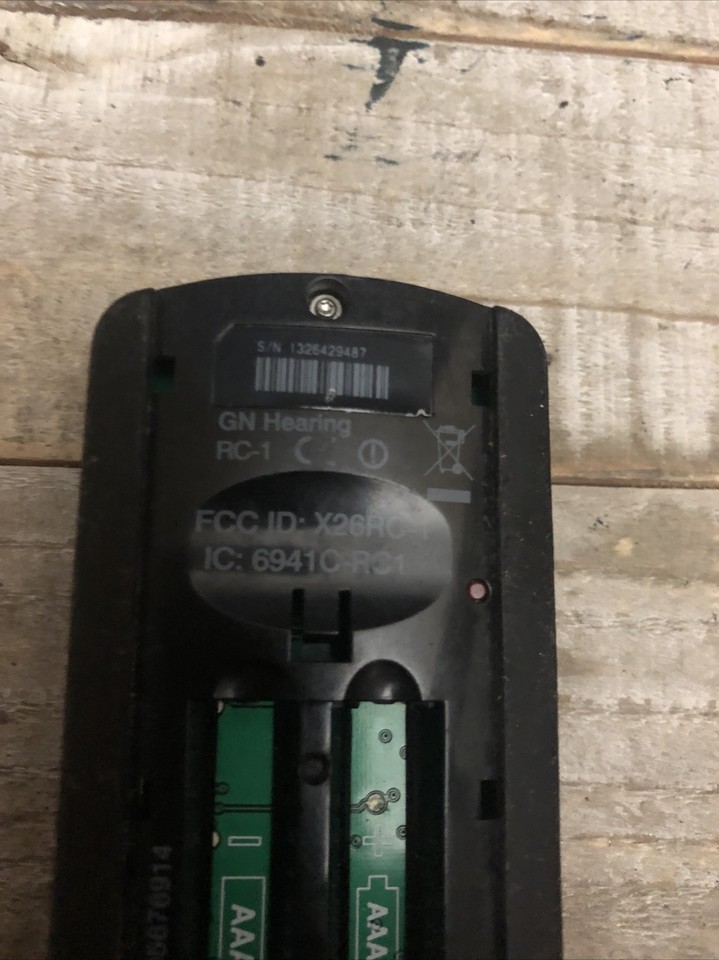 GN Hearing A/S DK-2750 Ballerup RC-2 Remote Control Hearing - Device Only | eBay