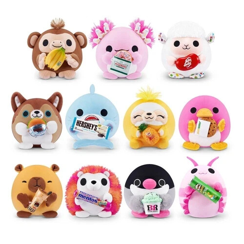 Snackles Series 2 Small Plush Collectible Capsule | eBay