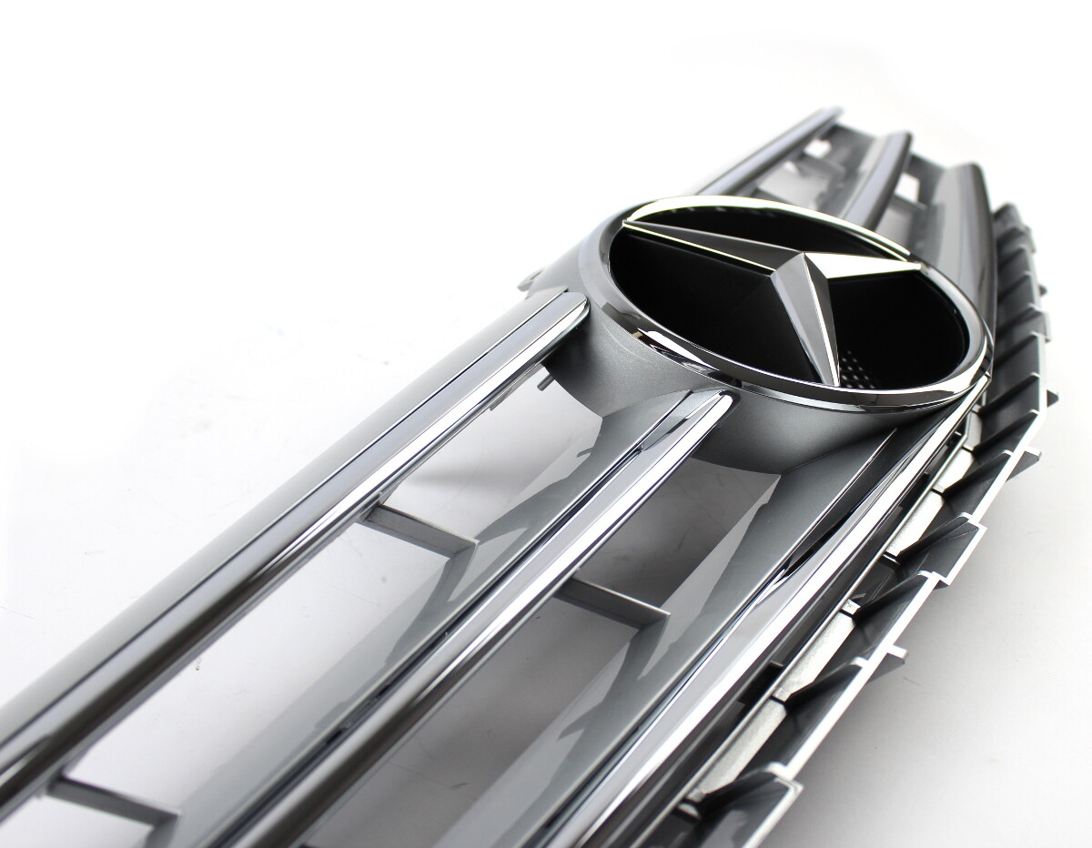 Mercedes-Benz W169 A-Klasse Mopf Grill Kühlergrill Silber mit Stern ...