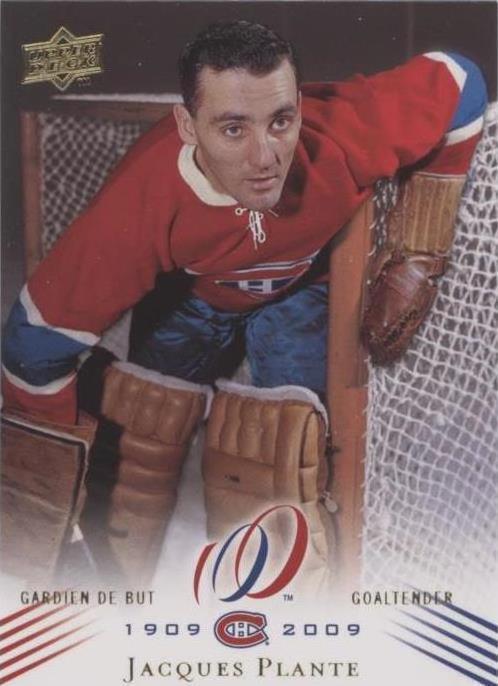 2008-09 Upper Deck Montreal Canadiens Centennial Set - Jacques Plante ...