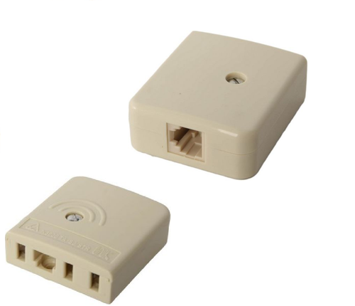 Telephone Adapter RJ11 Modular Socket to Australian 610 Phone Socket ...