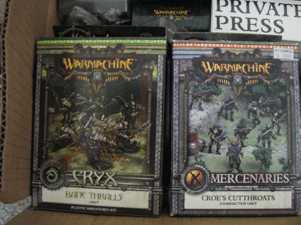 Privateer Press Warmachine Cryx Legacy Miniatures Lot (All NIB) | eBay