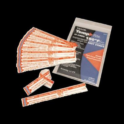 Taylor Precision 8767J TempRite Dishwasher Temperature Test Strips | eBay