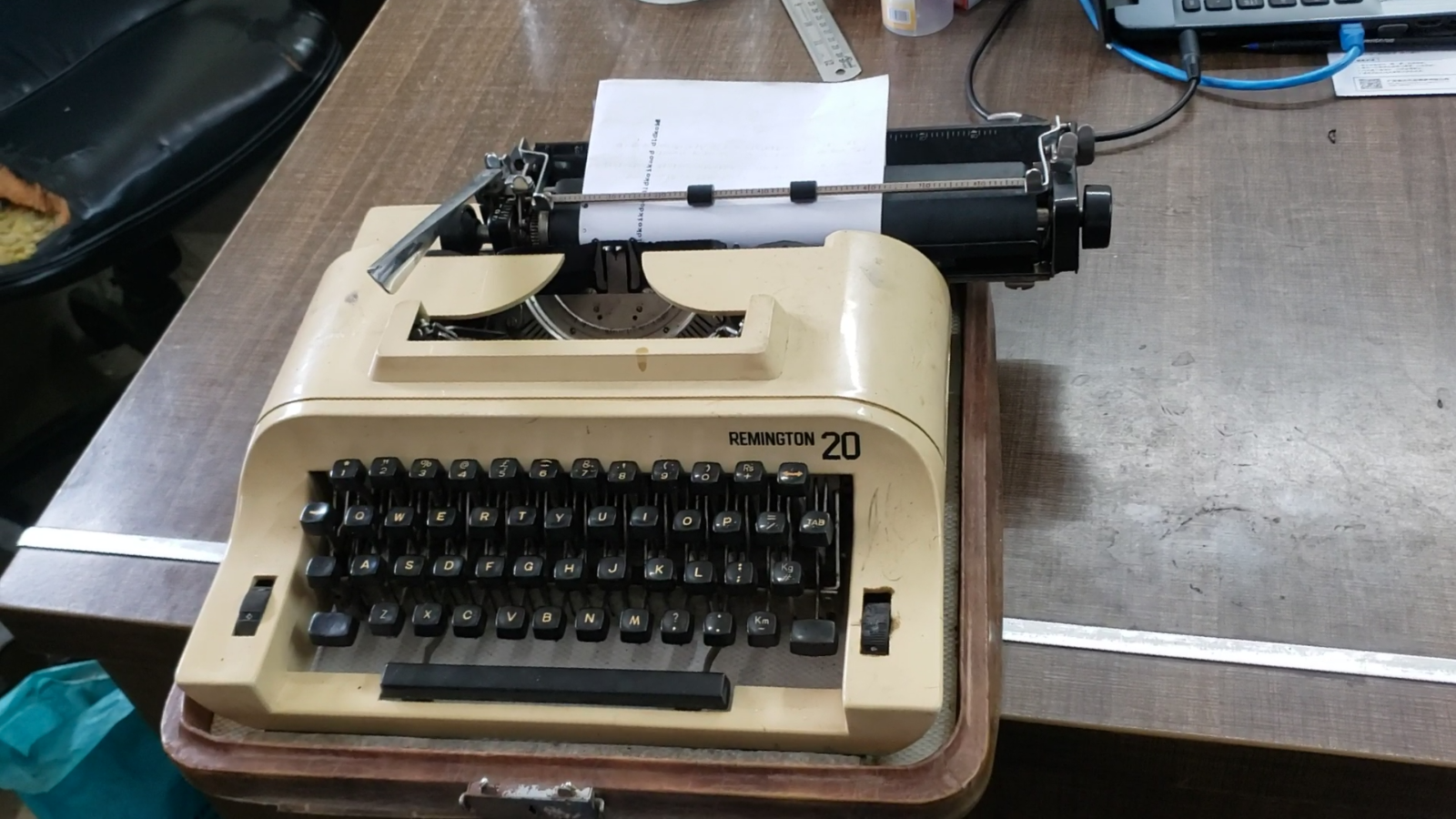 Antique Original Remington 20 Rare Suitcase Vintage Typewriter in ...