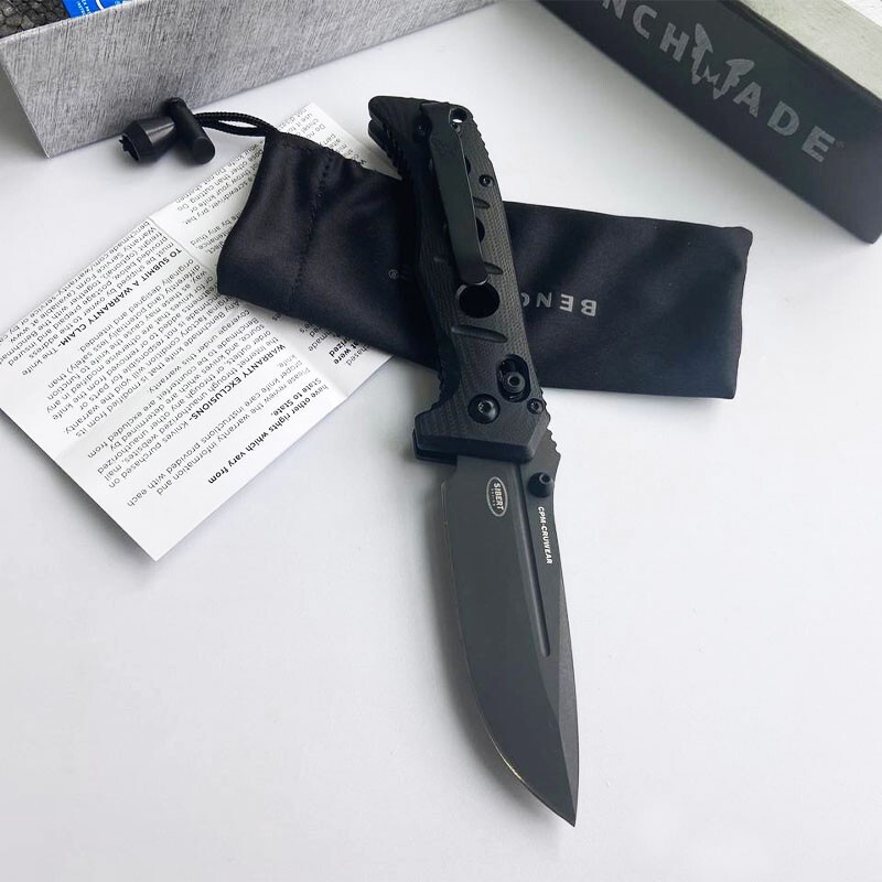 Axis New Mini Benchmade Classic Black Adamas Folding Knife | 273GY-1 | eBay