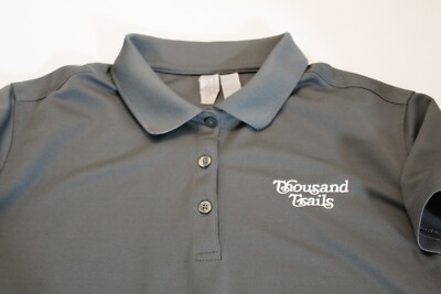 Thousand Trails Golf Course Women's 2XL Country Club Polo Shirt Gray ...