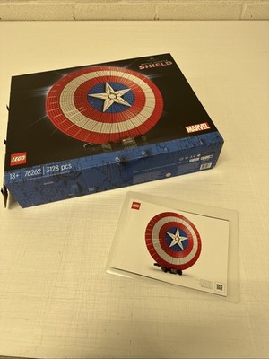 LEGO Marvel Captain America's Shield 76262 BOX AND INSTRUCTIONS ONLY ...