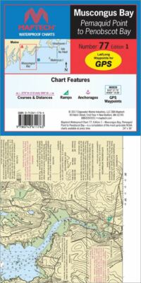 Muscongus Bay - Pemaquid Point to Penobscot Bay Waterproof Chart, 1st ...