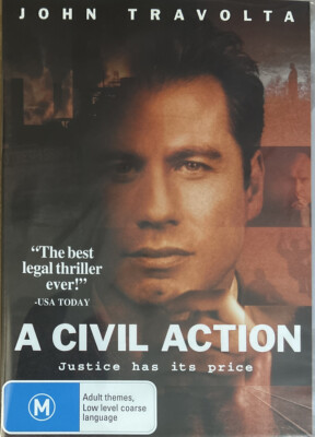 DVD NEW: A Civil Action - 1998 Legal Drama Thriller Starring John ...