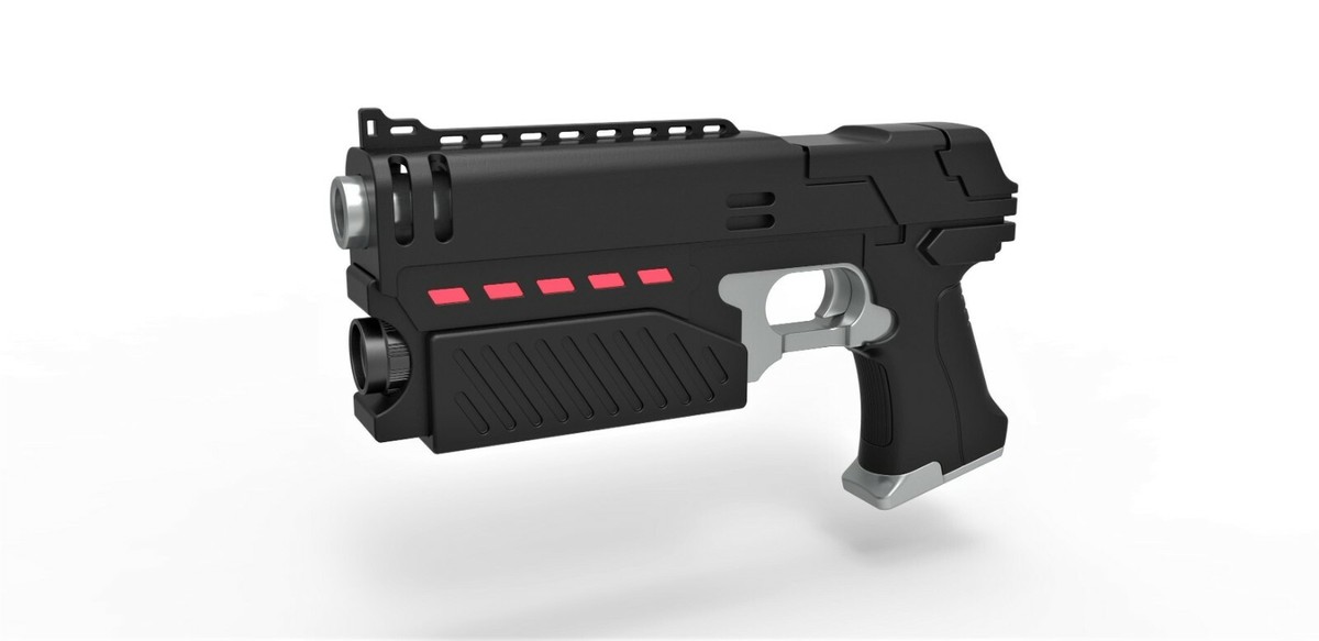 Judge Dredd 1995 Film Guns JUDGE DREDD (1995) Hero Hunter Rifle