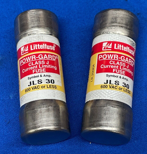 LITTELFUSE POWR-GARD CLASS J CURRENT LIMITING FUSE JLS 30 (LOT OF 2) | eBay