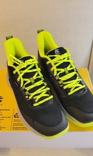 Under Armour Men's UA Steph Curry 3Z6 Basketball Shoes Green Black Size ...