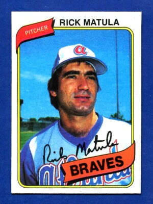 1980 TOPPS #596 RICK MATULA EX | eBay