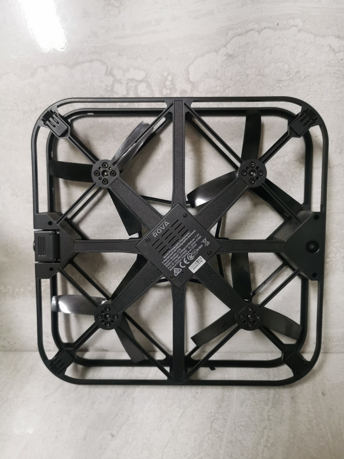 IoT Rova 12MP Camera and HD Video Flying Drone - Black(No battery)Parts ...