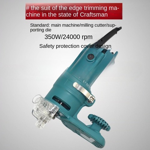 Portable Electric Trimmer Woodworking Pvc Edge Banding Straight Milling ...