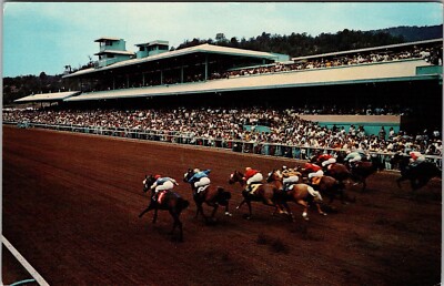 New Mexico NM Ruidoso Downs Quarter Horse Racing Race Track 1969 ...