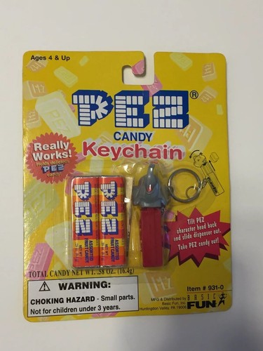 PEZ 1998 Elephant Head Dispenser Candy Keychain on Card | eBay