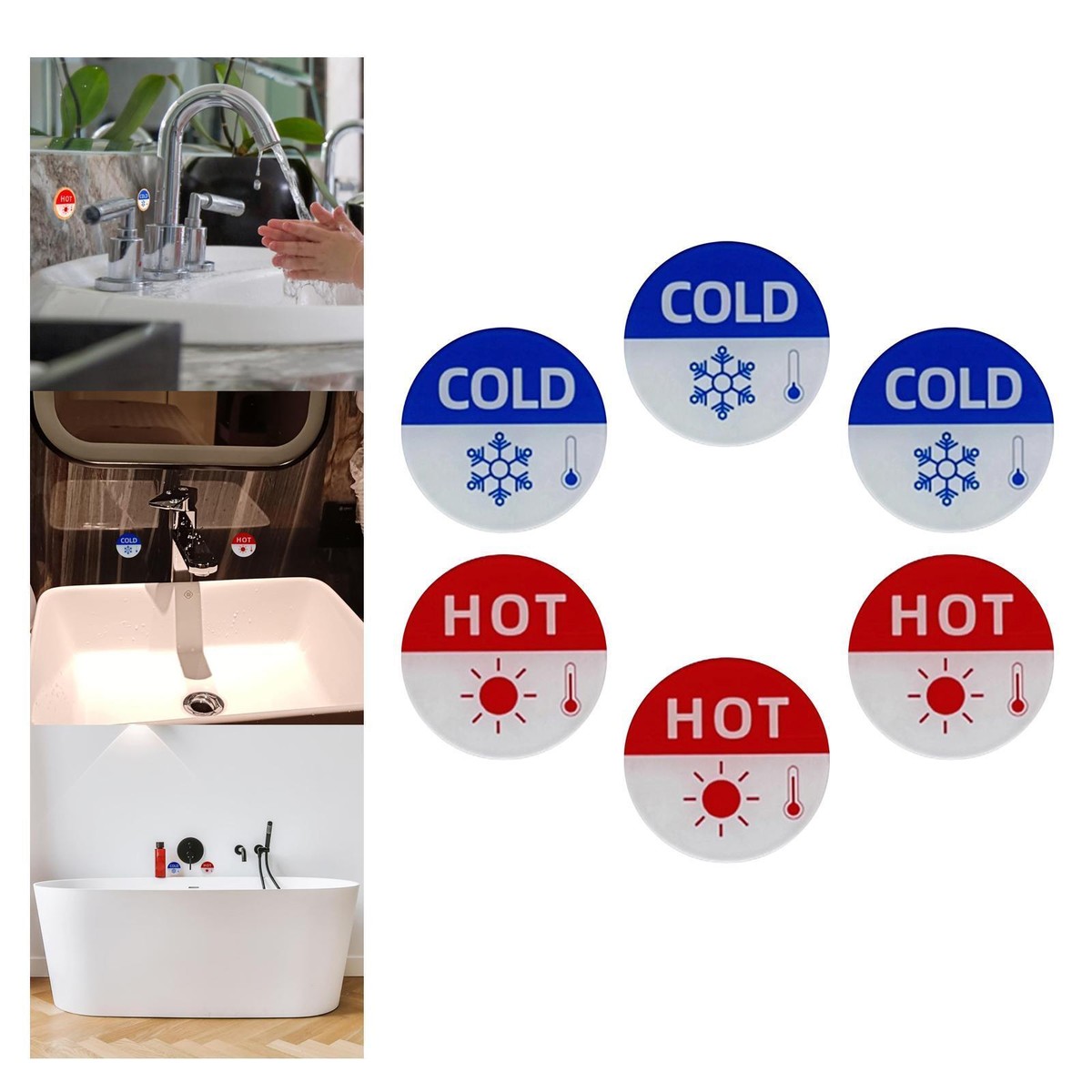 Hot And Cold Signs