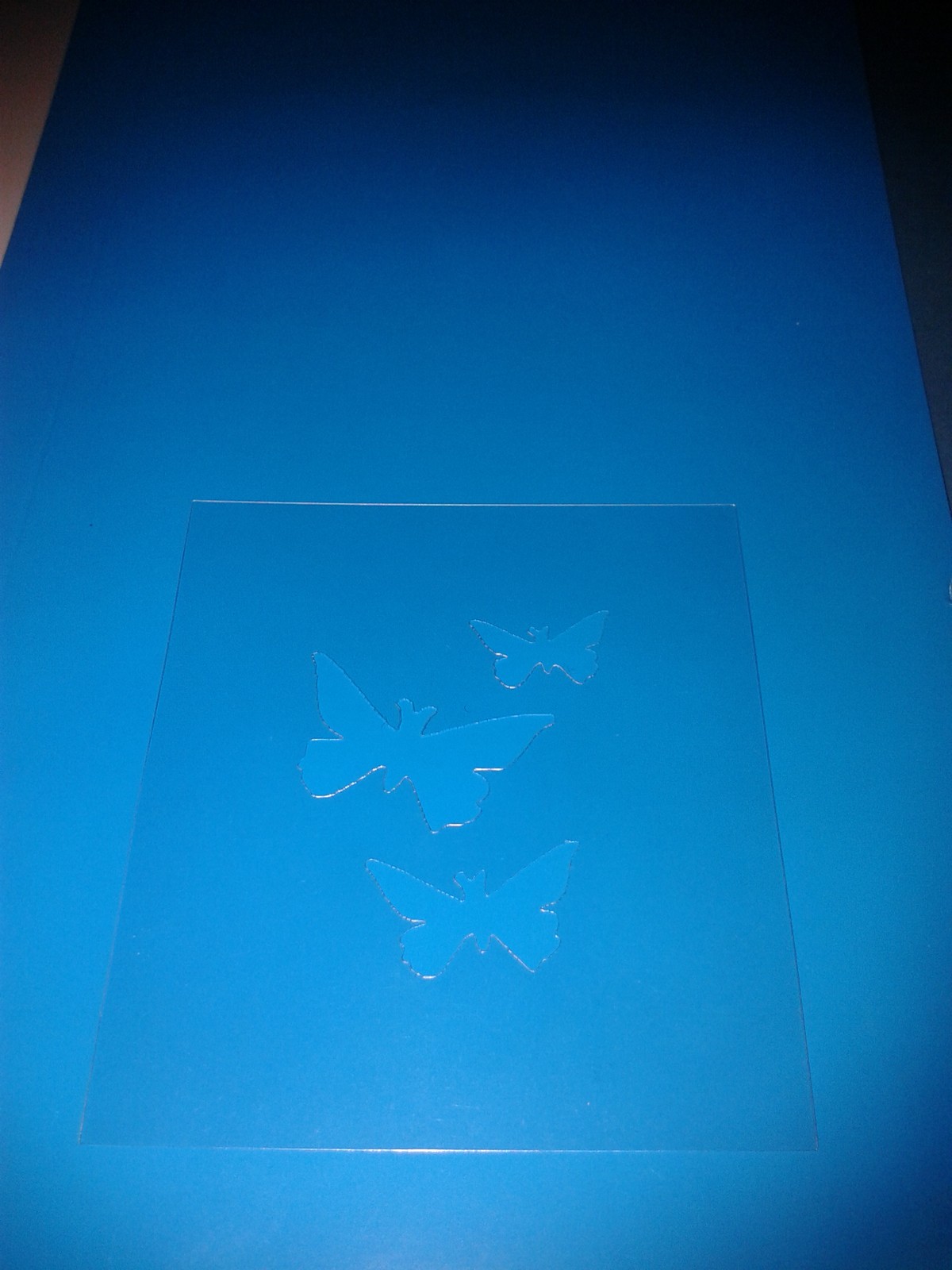 2 x butterfly face painting stencils reusable many times butterflies ...