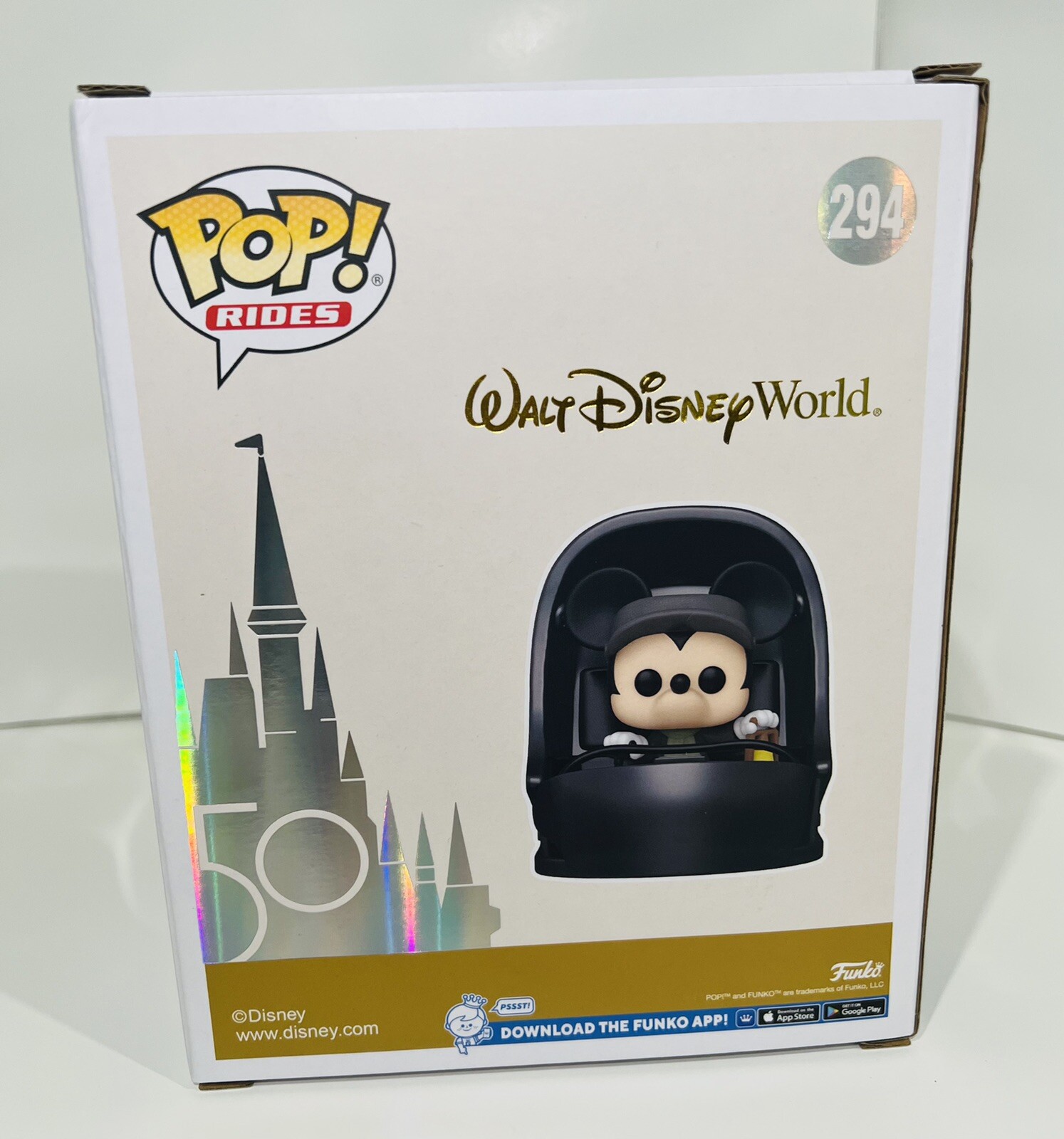 🔥Disney Parks WDW 50th Anniversary Mickey Mouse Haunted Mansion Buggy ...