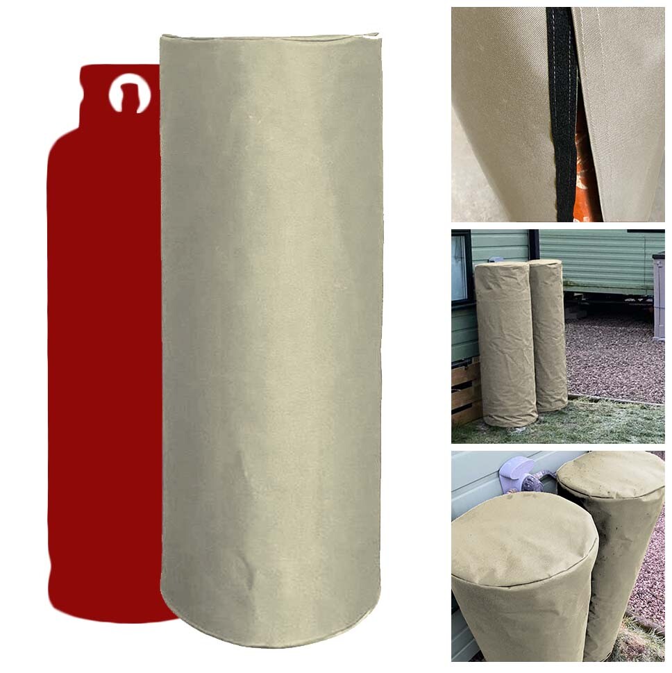 2 x Gas Bottle Cover for 47Kg Water and Weatherproof 6 Colours ...