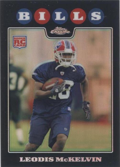 2008 Topps Chrome - Leodis McKelvin #TC262 Refractor (RC) for sale ...
